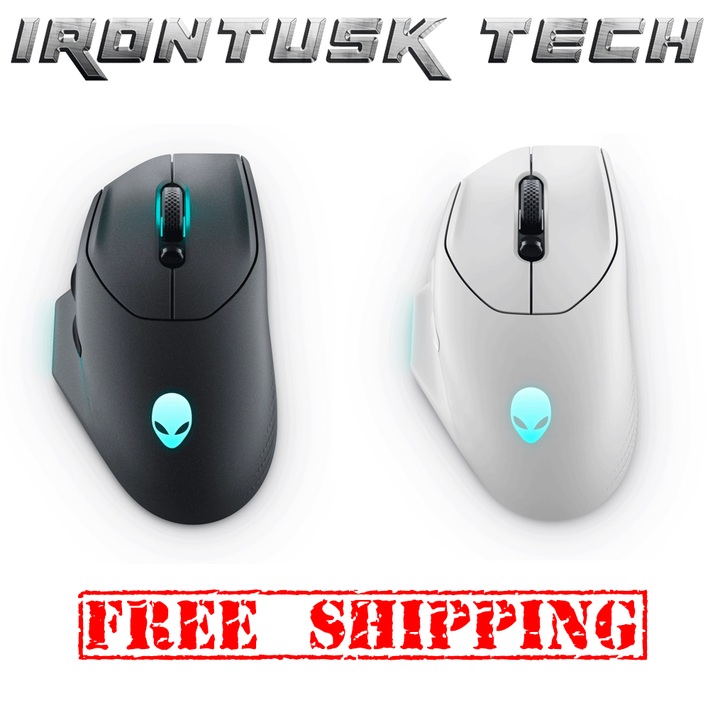 Alienware AW620M Wireless Gaming Mouse - 26,000 DPI, Non-Slip Grip ...