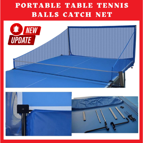 PORTABLE TABLE TENNIS BALLS CATCH NET PROFESSIONAL PING PONG BALL ...