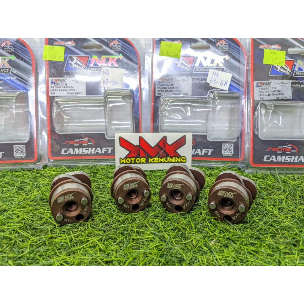 NLK PERFORMANCE CAM RACING Y15 LC 135LC LC135 Y15ZR FZ FZ150 N1 N2 N3 ...