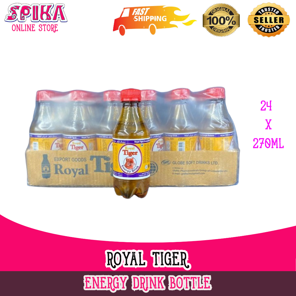 ROYAL TIGER ENERGY DRINKS 270ML 100% ORIGINAL | Shopee Malaysia