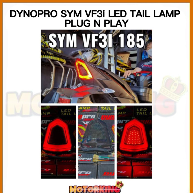 DYNOPRO SYM VF3i LED TAIL LAMP PLUG N PLAY | Shopee Malaysia