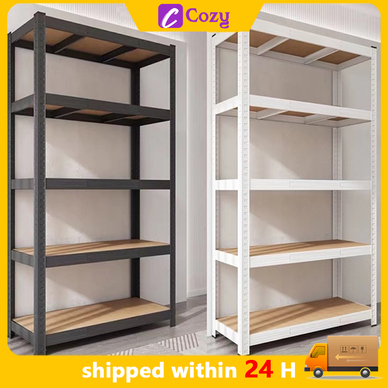 Adjustable 4/5 Layer Boltless Rack Shelf Rack Storage Rack Home kitchen ...