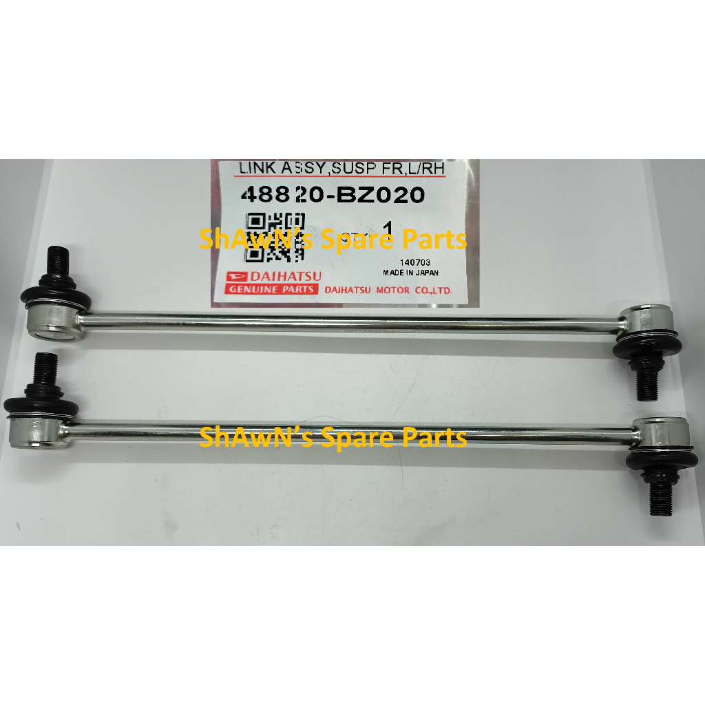 1 Pair OEM JAPAN Perodua Alza 2009-2022 Front Absorber Link Stabilizer ...