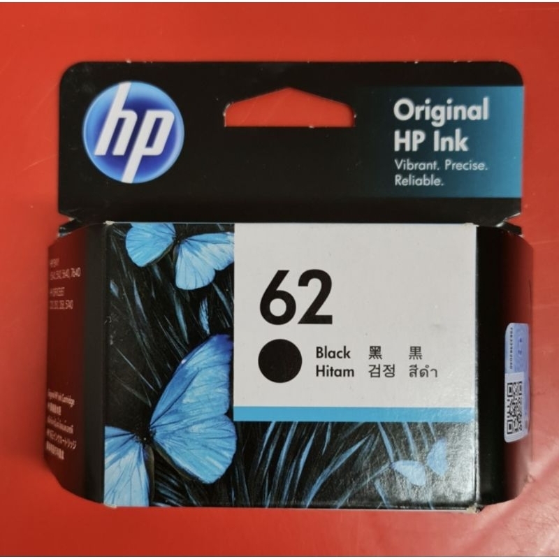 HP 62 and 62xl HIGH YIELD BLACK AND COLOUR ORIGINAL INK CARTRIDGE ...