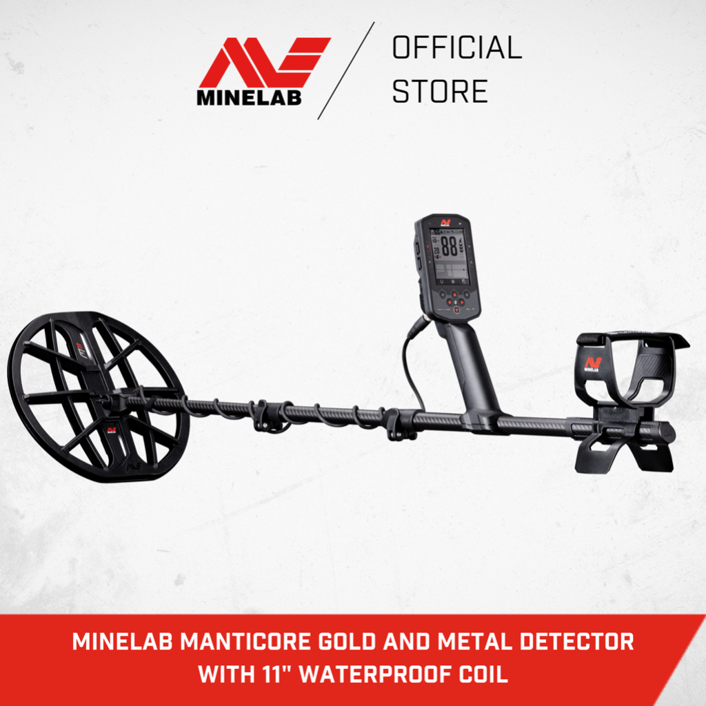 Minelab Manticore Gold and Metal Detector with Waterproof Coil (11”) | Shopee Malaysia