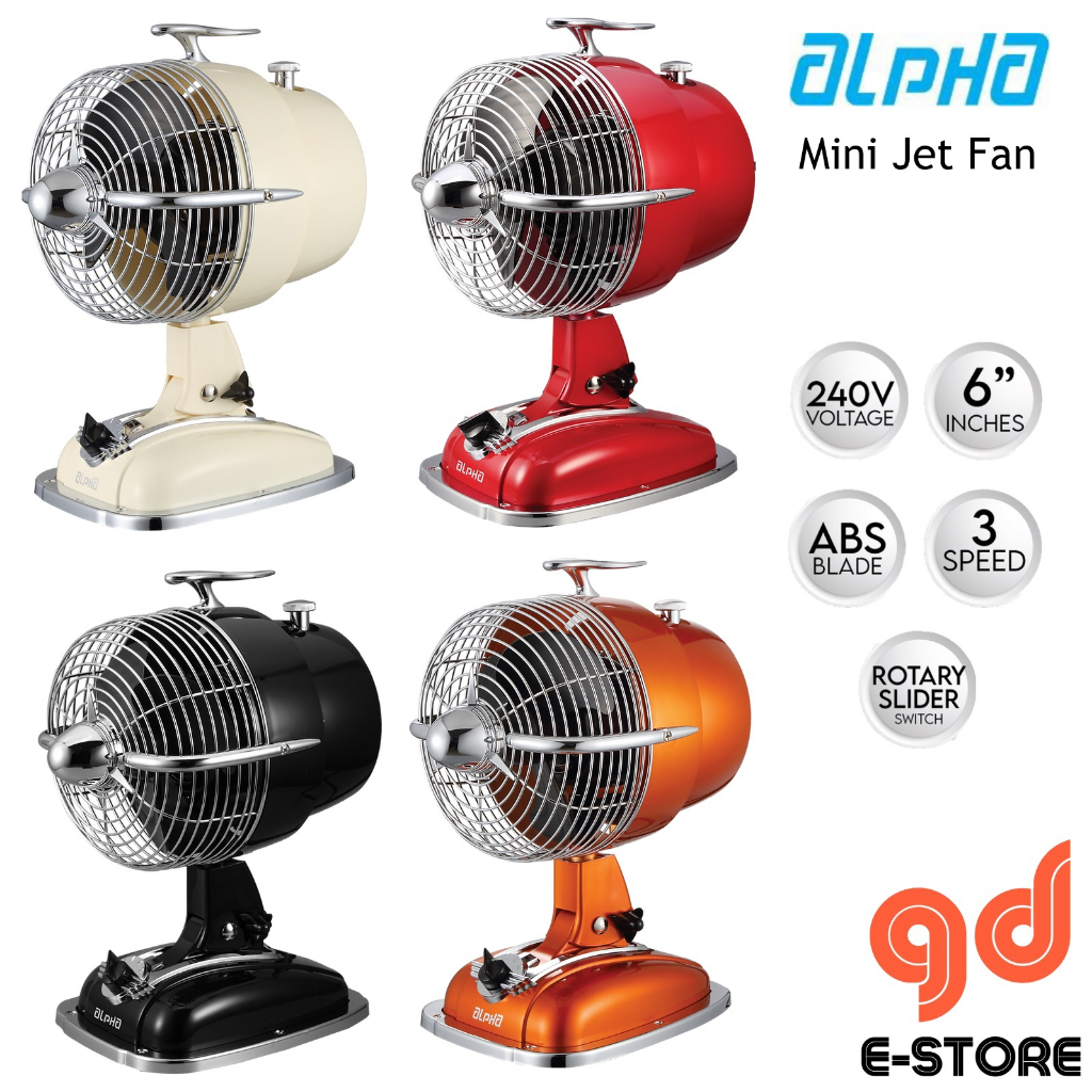Alpha Mini Jet Fan 6" | Shopee Malaysia
