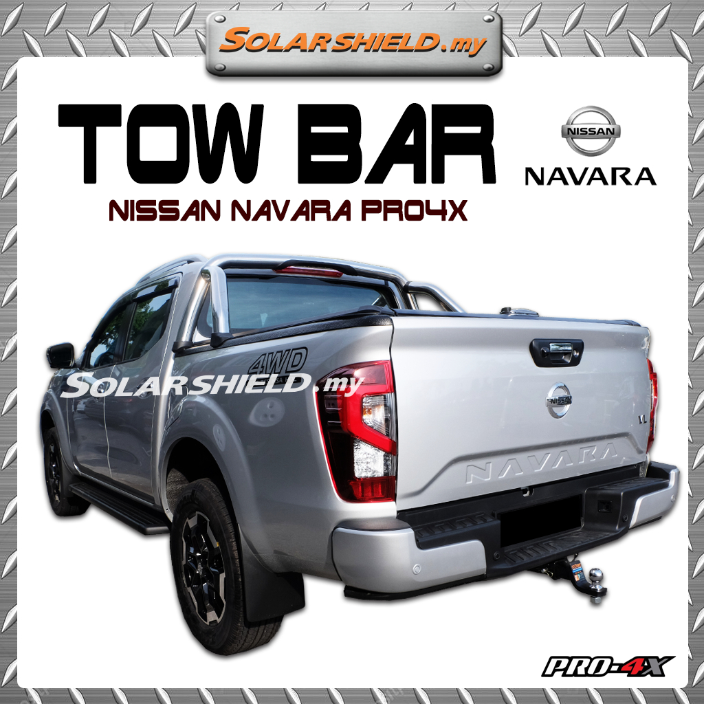 Nissan Navara PRO4X 4X4 Rear Tow Bar Towing Bar | Shopee Malaysia