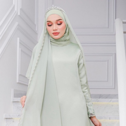 HIJABISTAHUB SELENDANG CHIFFON / VEIL CHIFFON A08/ VEIL SULAM / VEIL NIKAH / VEIL KAHWIN / VEIL ...