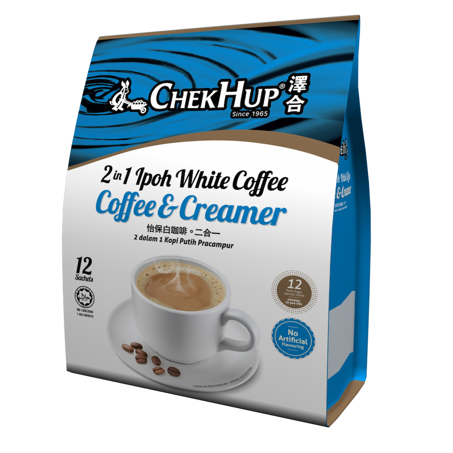 Chek Hup 2 in 1 Ipoh White Coffee 30G X 12 SACHETS | Shopee Malaysia