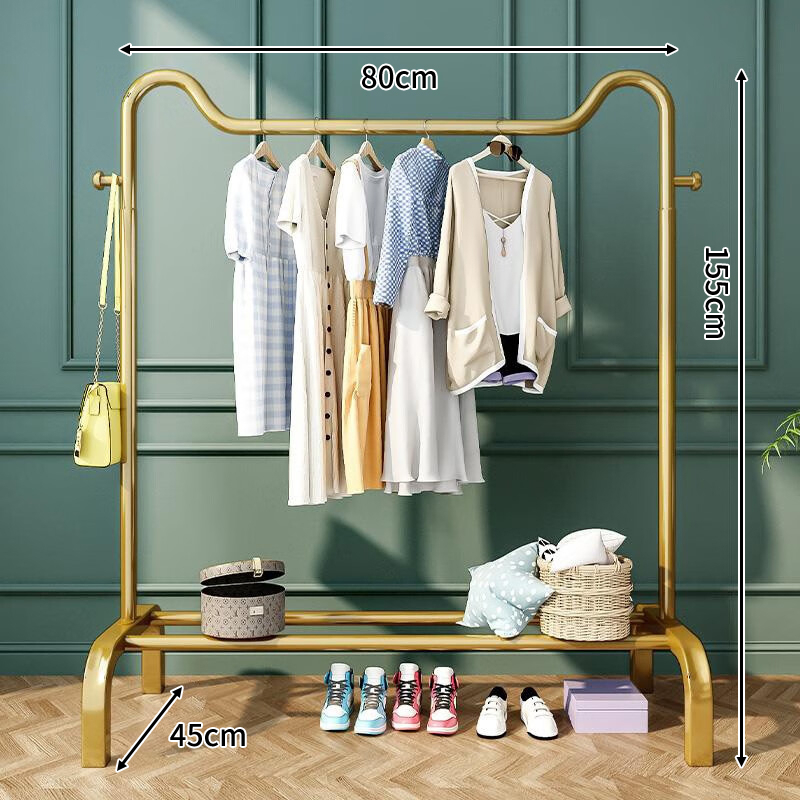 Single Pole Garment Rack Single Pole Clothes Hanging Rack Rak Pakaian ...