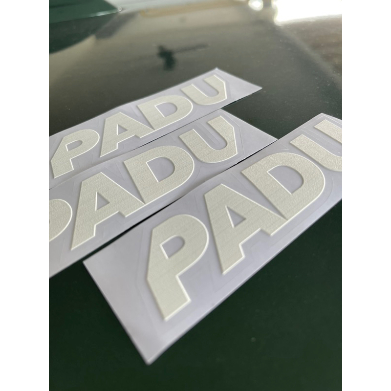 sticker PADU Galeri Kereta | Shopee Malaysia