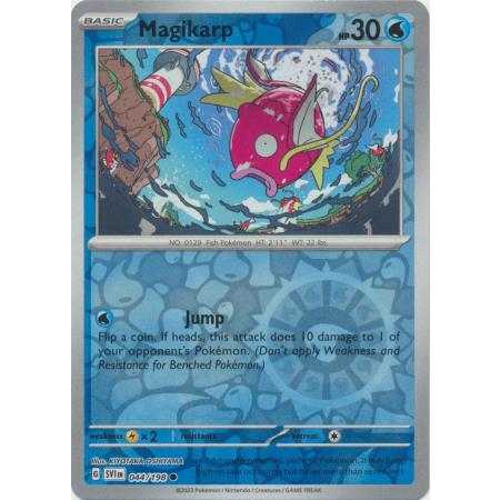 Magikarp / 044/198 / Reverse Holo & Common / Scarlet & Violet (Base Set ...