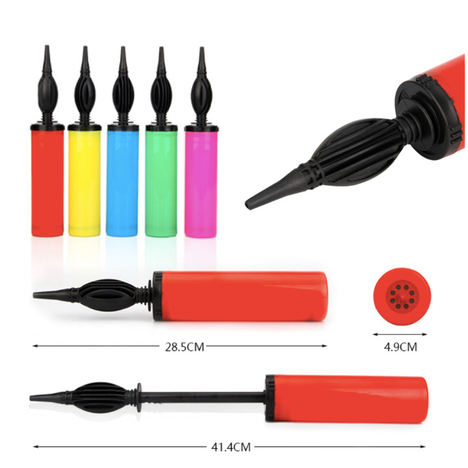 Big Manual Hand Pump 2 Way Air Balloon Birthday Party Decoration Supply ...