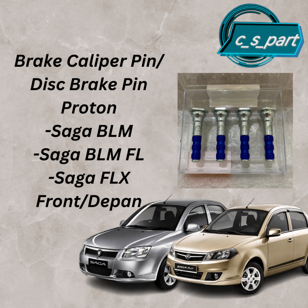 Proton Saga Blm FL FLX Front/Depan Brake Caliper Pin/Disc Brake Pin ...