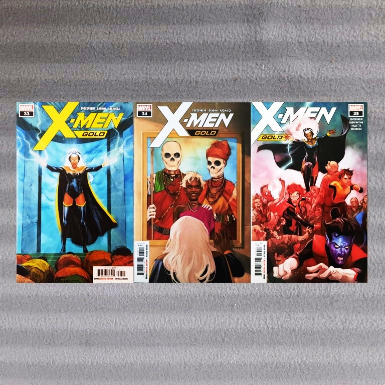 X-Men: Gold #33-#35 "GodWar" 3/3 (Complete Set) Marvel Comics (Marc ...
