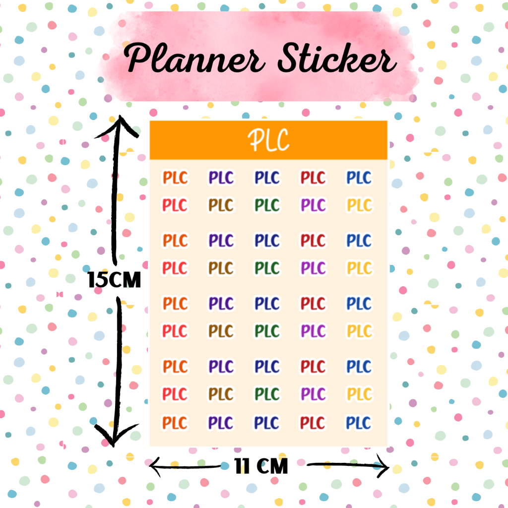 PLC (Teacher's/Guru) Stickers | Shopee Malaysia