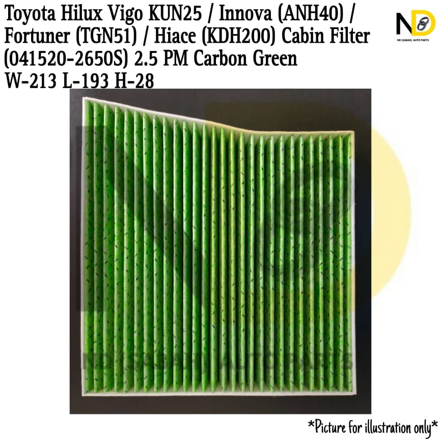 TOYOTA HILUX VIGO KUN25/INNOVA (AHN40)/FORTUNER (TGN51)/HIACE (KDH200 ...