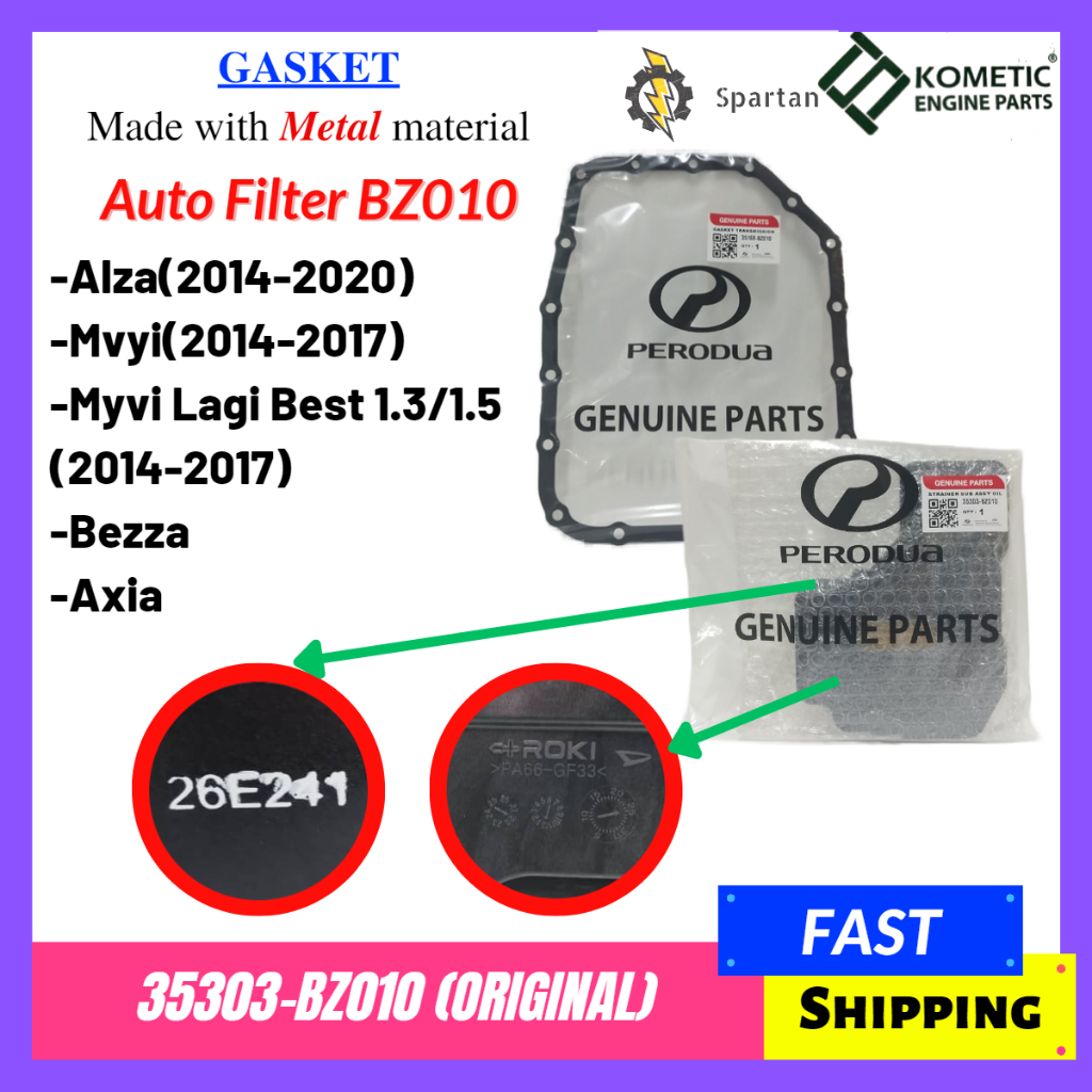 Auto Transmission Filter (35303-BZ010) For Perodua Alza, Axia, Bezza ...
