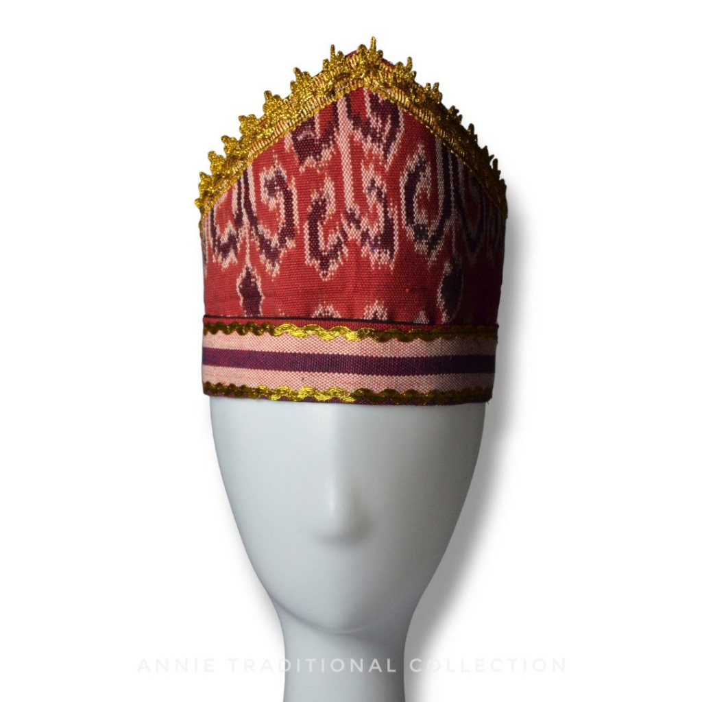 Topi Iban Lelaki | Iban traditional costume's hat | Borneo | Sarawak ...