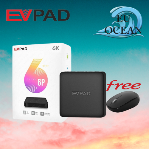 EV PAD 6P ANDROID TV BOX - FREE LOGITECH WIRELESS MOUSE MK220 | Shopee ...
