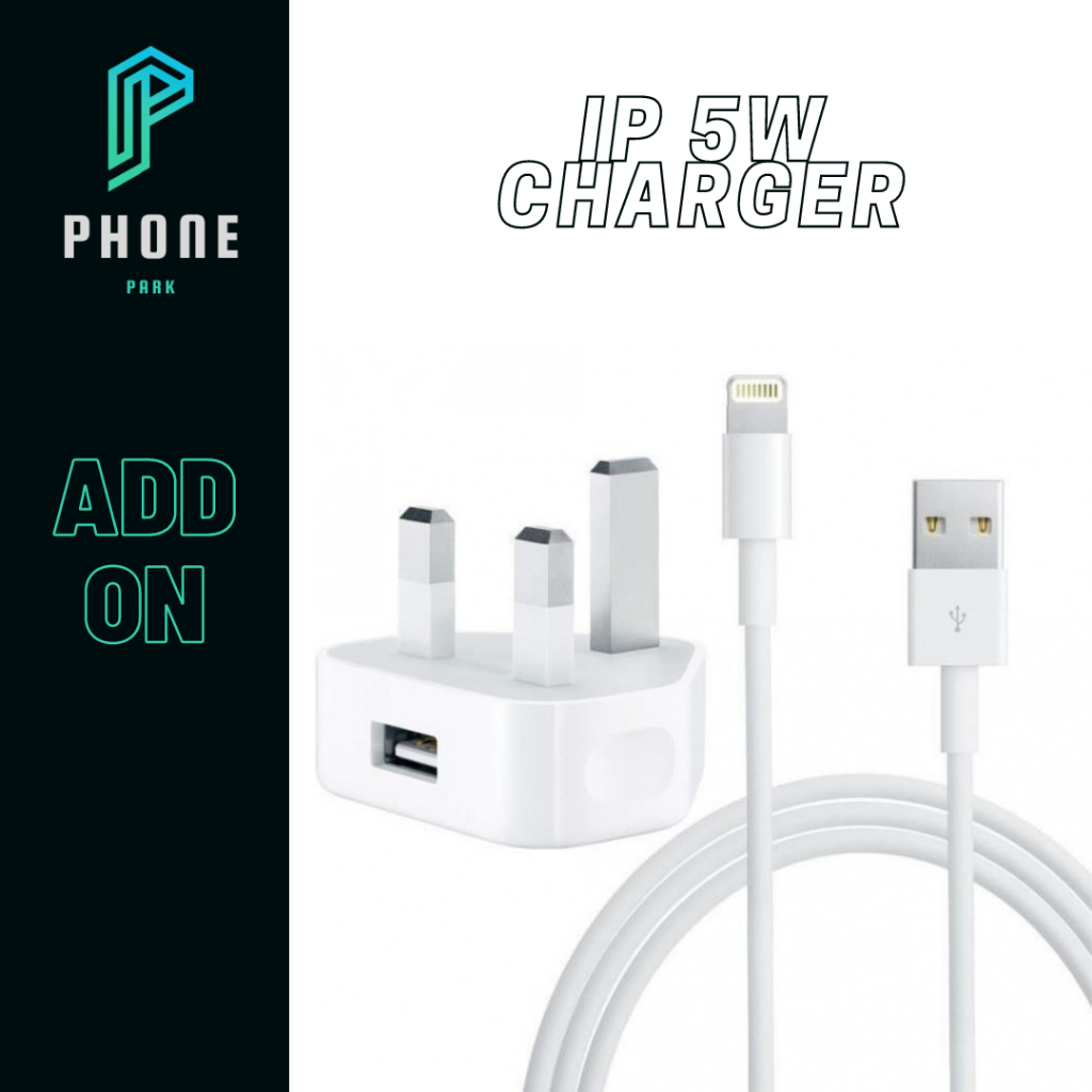 [ADD ON] IP 5W CHARGER USB A AND ADAPTER | Shopee Malaysia
