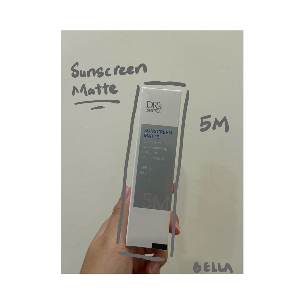 DR SECRET SUNSCREEN MATTE 5M (READY STOCK) | Shopee Malaysia