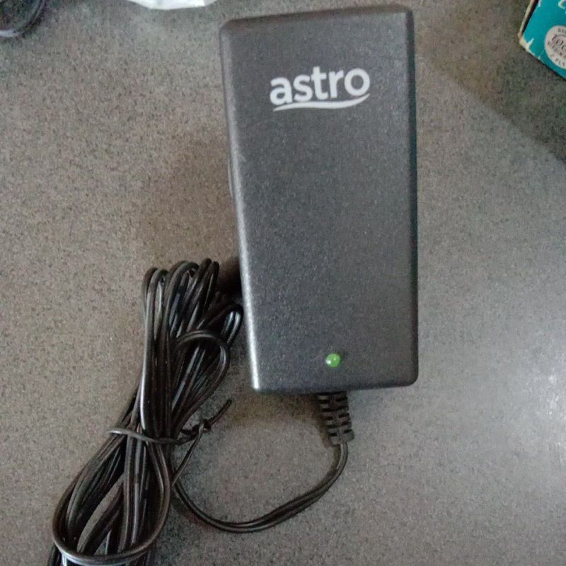 ORIGINAL ASTRO POWER SUPPLY ADAPTOR FOR ASTRO BEYOND PVR DECODER WAF013 ...