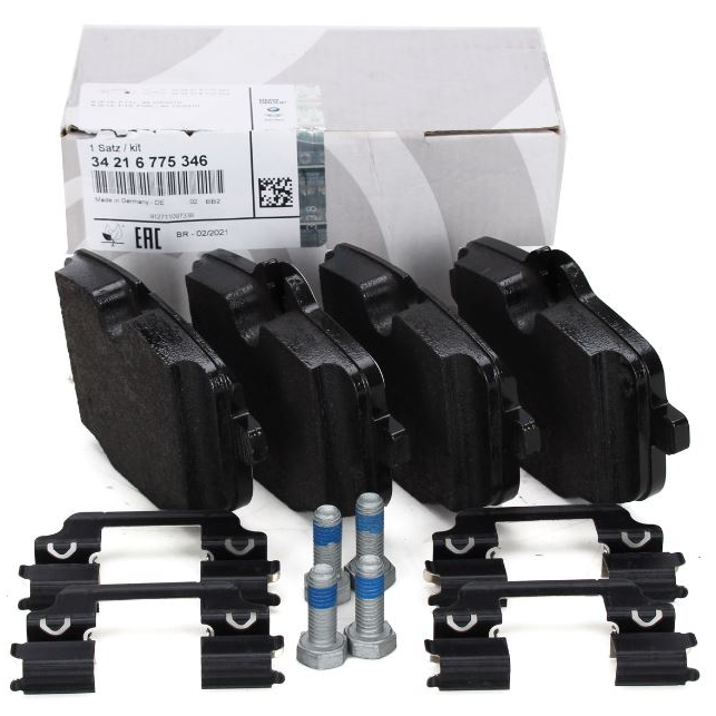 BMW F10 G30 G12 F12 F13 Rear brake pad 34216867175 34216775346 Delphi ...
