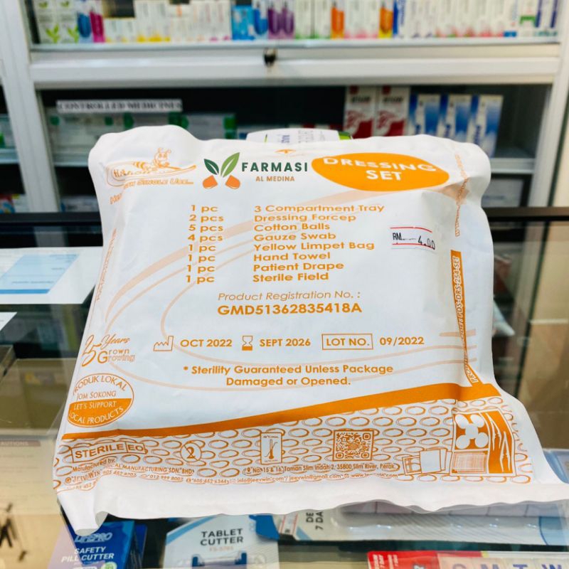 🌿 | HARSH-med DRESSING SET | Shopee Malaysia