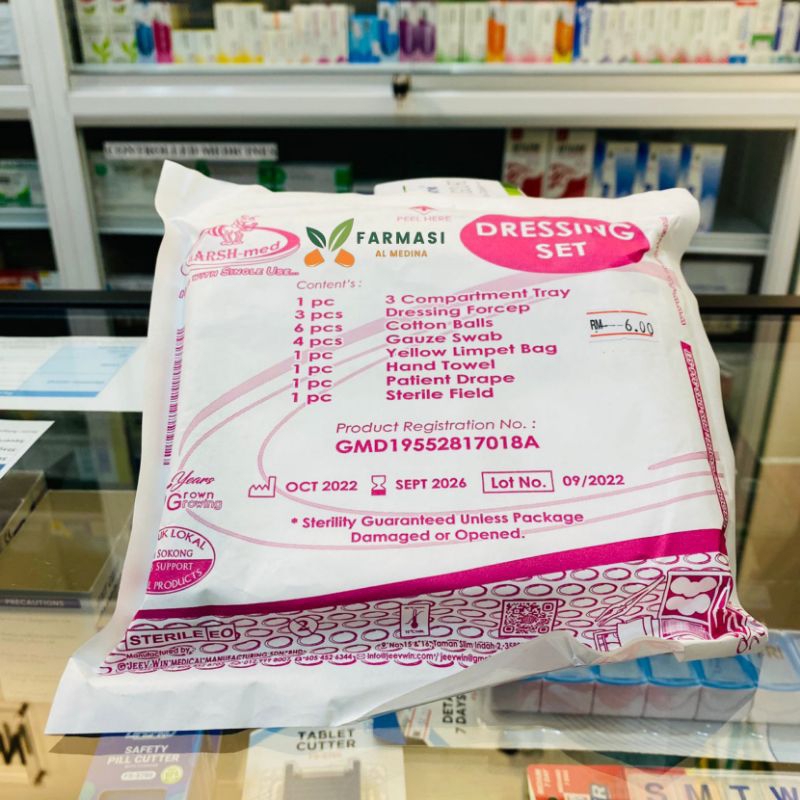 🌿 | HARSH-med DRESSING SET | Shopee Malaysia