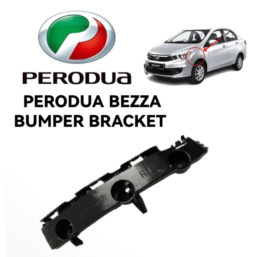 Perodua Bezza 2016 Year Front Rear Bumper Side Bracket | Shopee Malaysia