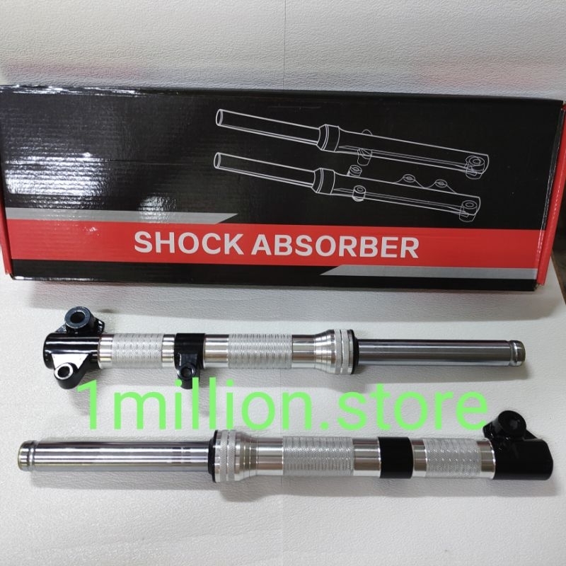 CNC FORK LAY DEPAN WAVE110 DASH 110 125 ALPHA CX FI FUTURE FI (DISC ...