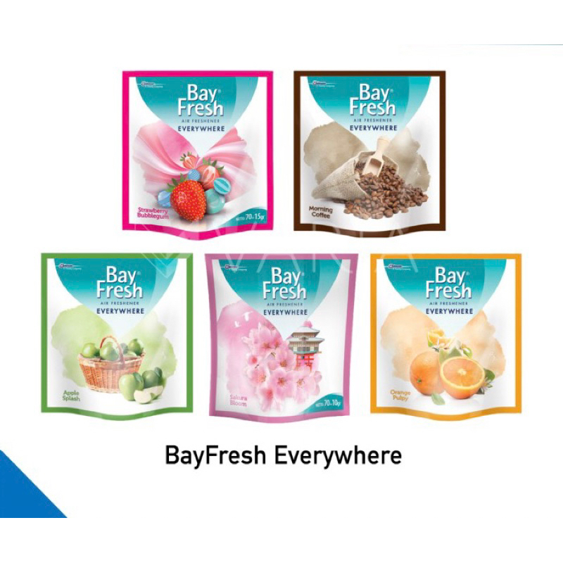 PRODUK INDONESIA BAY FRESH CAR FRESHENER / AIR FRESHENER PERFUME KERETA ...