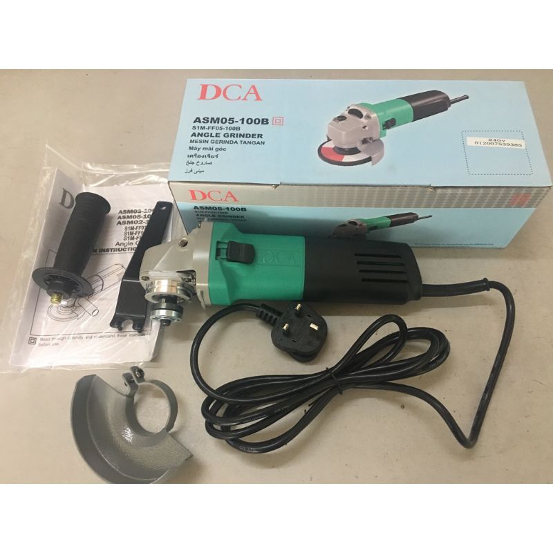 (Ready Stock) DCA ASM05-100B Angle Grinder 850W Machine Woodworking ...