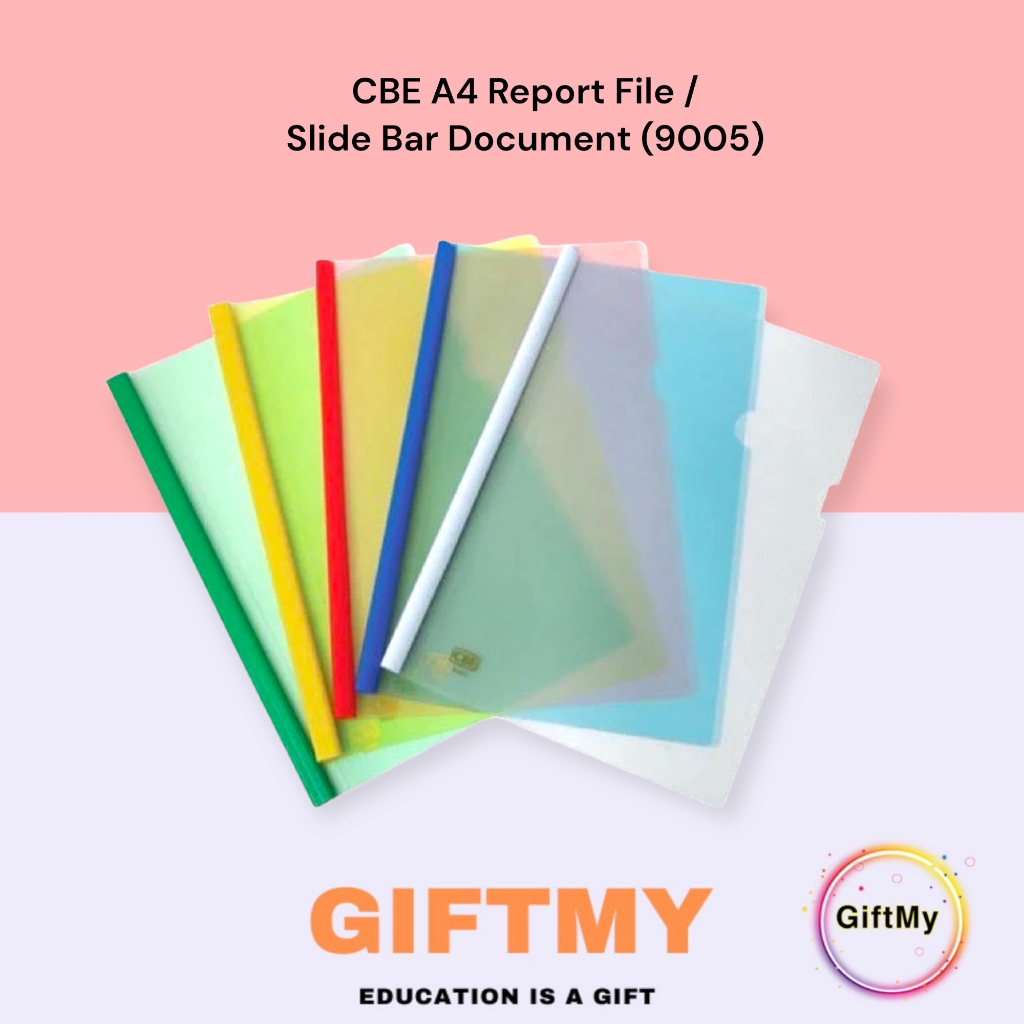 CBE A4 Report File Slide Bar Document Filing Document Organize (9005 ...
