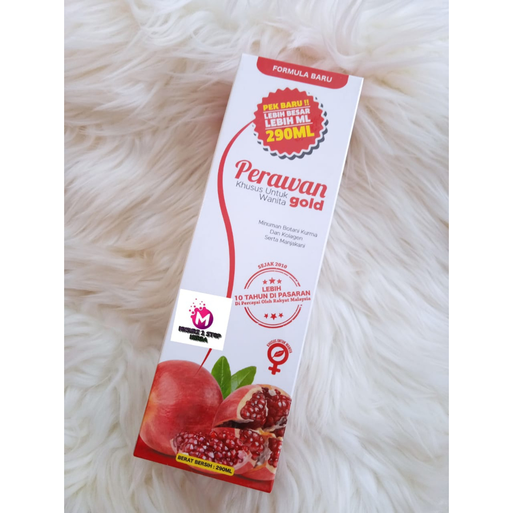 JUS PERAWAN GOLD D'HERBS 260ML - BOTOL NEW LOOK | Shopee Malaysia