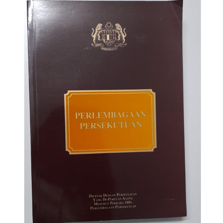 PERLEMBAGAAN PERSEKUTUAN | Shopee Malaysia