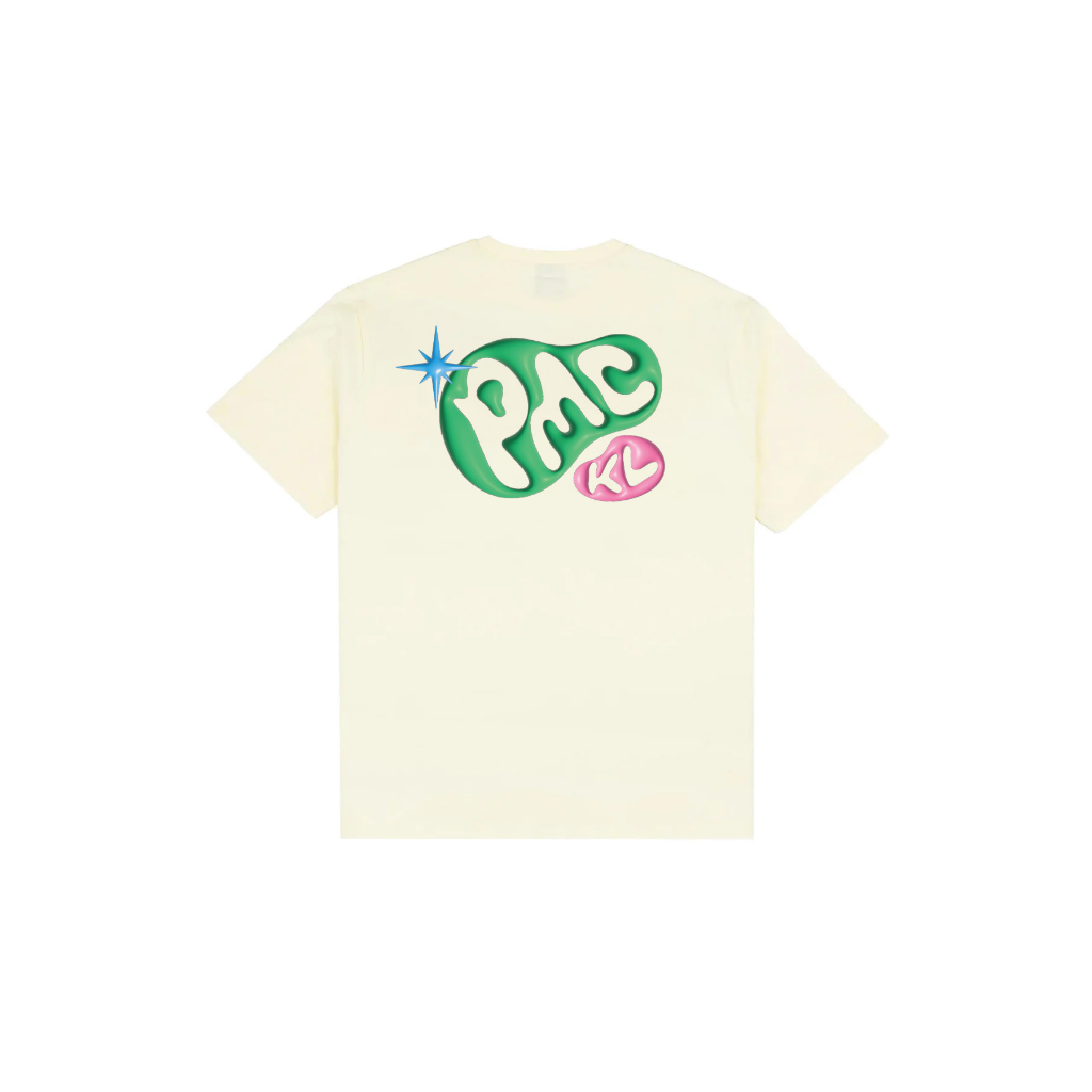 PMC 3D Amoeba Tee Pastel Yellow | Shopee Malaysia