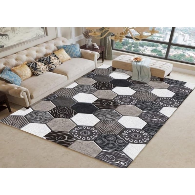 CARPET 3D VELVET CORAK TURKY new arrival [ready stock]fee gift | Shopee ...
