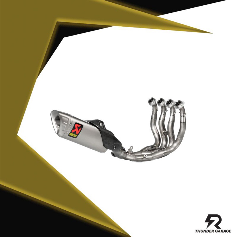 Akrapovic Racing Evolution Titanium Full System Exhaust Yamaha R1 | R1M 2009-2025 | Shopee Malaysia