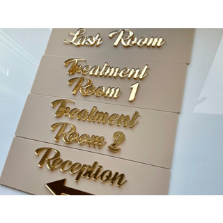 Custom Acrylic Room sign | Treatment Room | Salon | Room | Business ...