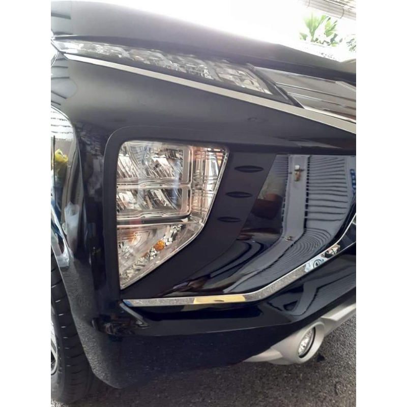 MITSUBISHI XPANDER FRONT LAMP COVERS / GARNISH | Shopee Malaysia