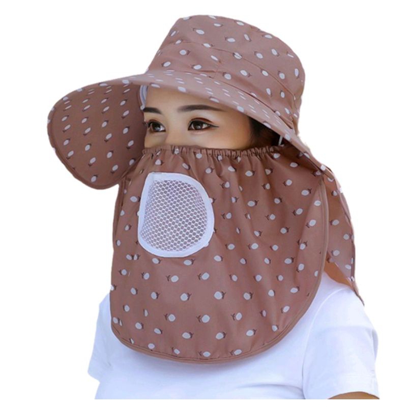 Sunshade hat Outdoor Farming Sunscreen hat Topi kebun | Shopee Malaysia