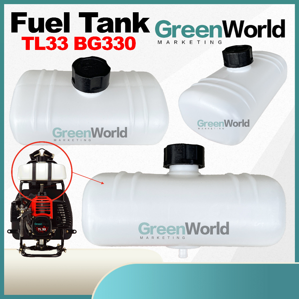 TL33 TB33 BG330 Mesin Rumput Fuel Tank Brush Cutter Fuel Tank TB33 TL43 ...