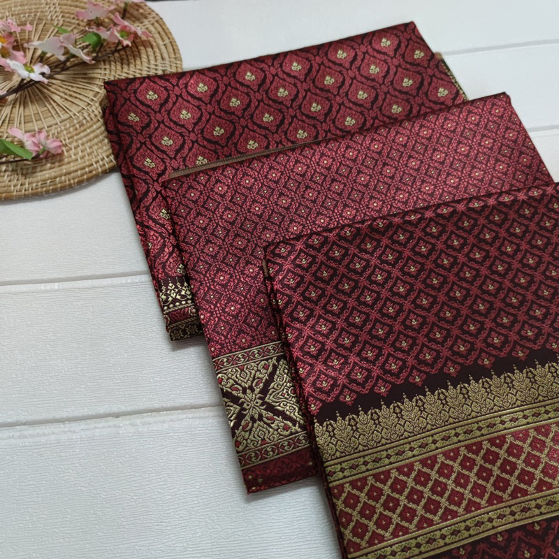 Songket Tenun Maroon | Shopee Malaysia