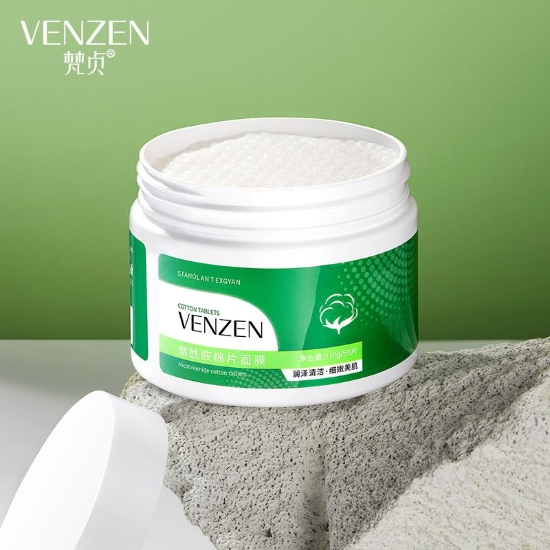BORONG VENZEN Cotton Veze Stanolant Exgyan Nicotinamide Cotton Tablet ...
