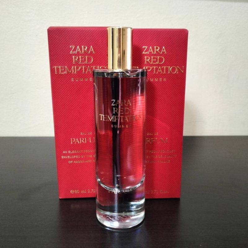 Zara Red Temptation Summer EDP 80ml (Limited Edition) | Shopee Malaysia