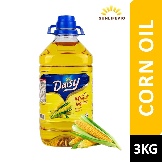 Daisy Corn Oil 3KG | Minyak Jagung 3KG | Shopee Malaysia