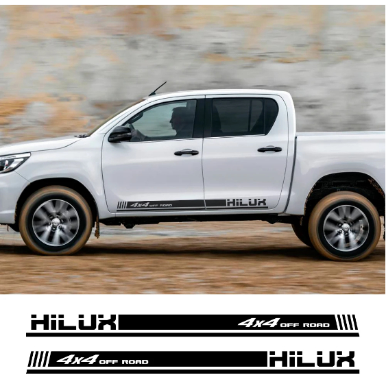 Side body sticker for toyota hilux vigo revo sr turbo | Shopee Malaysia