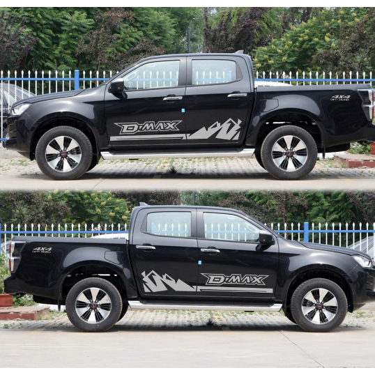 4x4 isuzu dmax side body sticker | Shopee Malaysia
